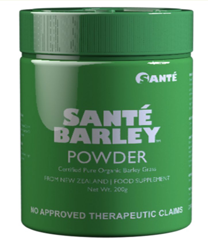 Santé Barley Powder Plain Canister (200g) – Santé Barley Australia